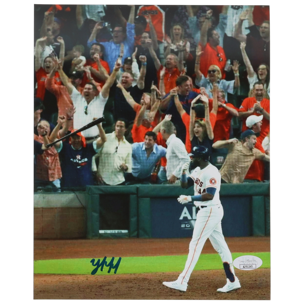 Yordan Alvarez Signed Astros 8x10 Photo (JSA) | Pristine Auction