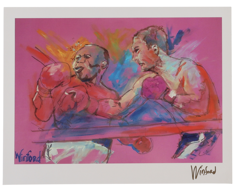 Winford Galmon Signed "Rocky Marciano" 8x10 Print (PA) | Pristine Auction