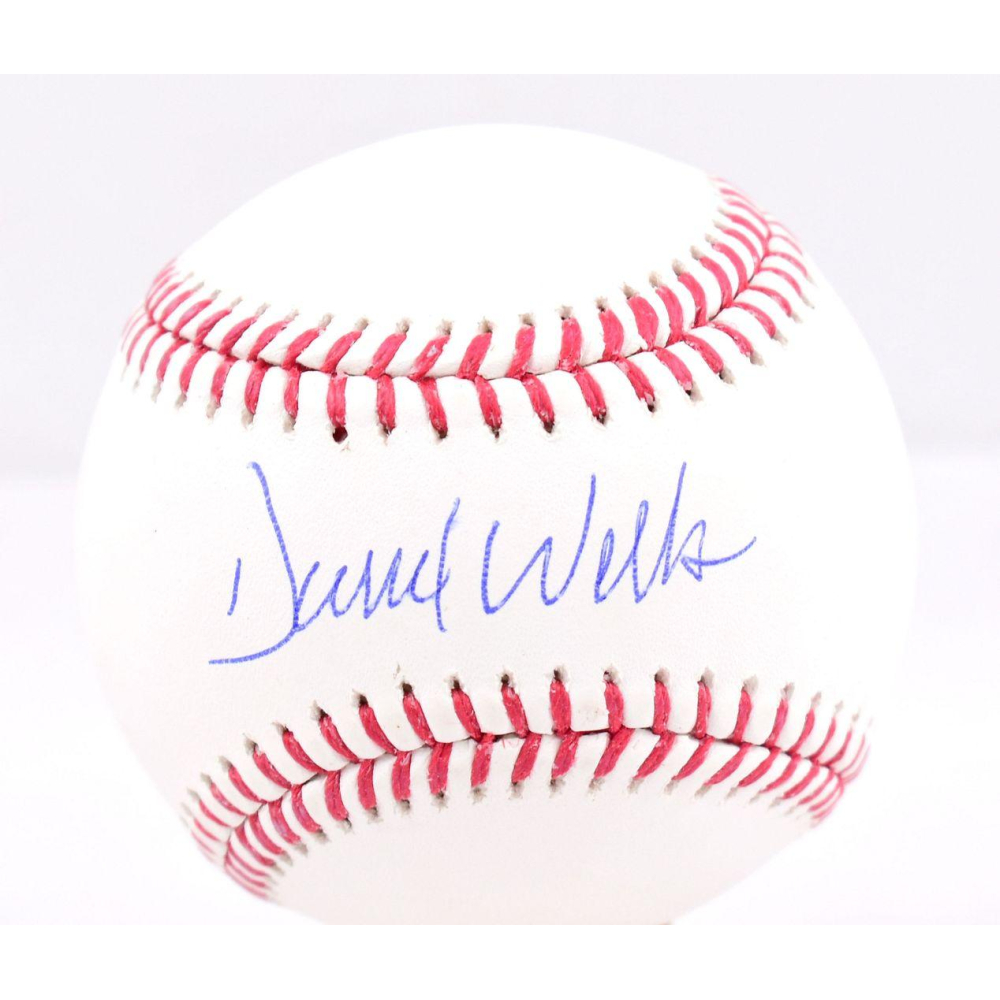 David Wells Signed OML Baseball (Beckett) | Pristine Auction