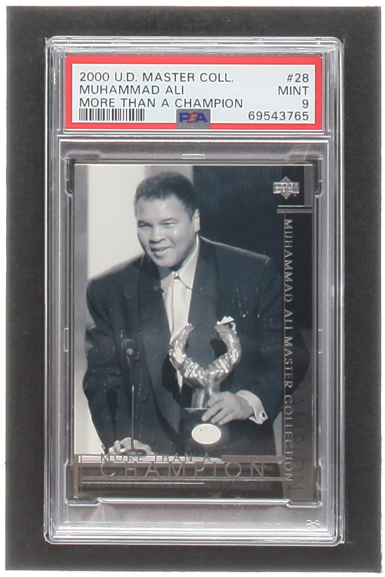 Muhammad Ali 2000 Upper Deck Muhammad Ali Master Collection #28 #198/ ...