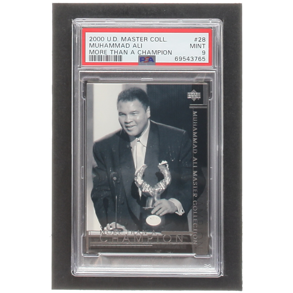 Muhammad Ali 2000 Upper Deck Muhammad Ali Master Collection #28 #198/ ...