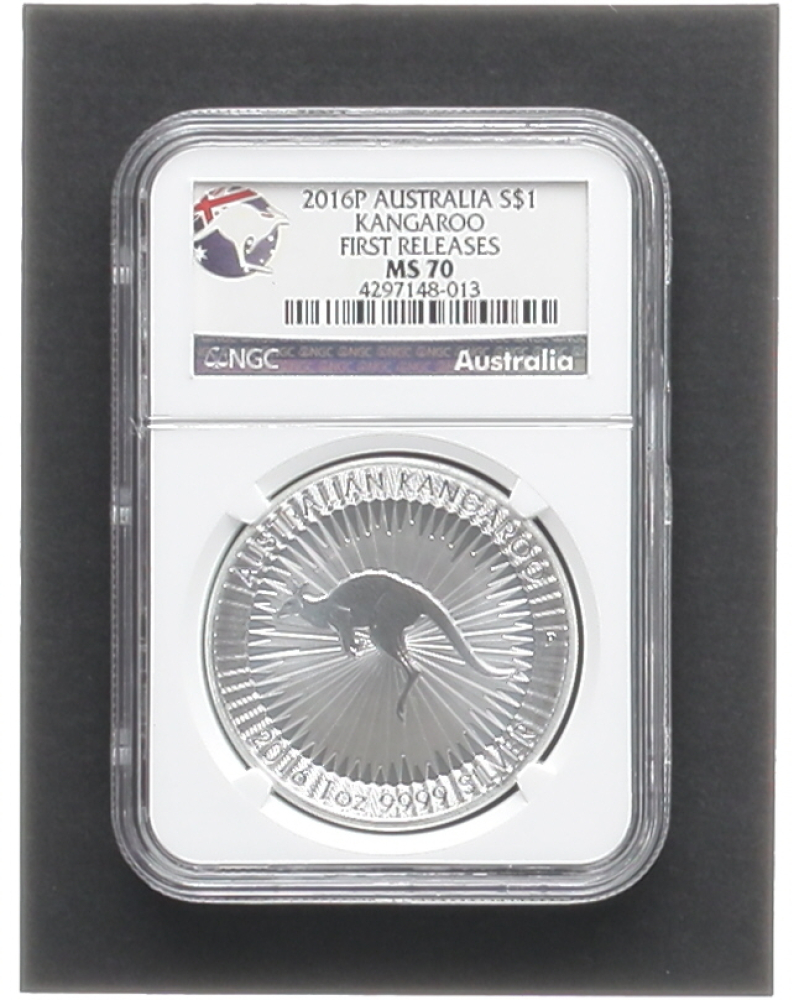 2016-P kangaroo Australia Silver $1 One-Dollar Coin - First Releases ...
