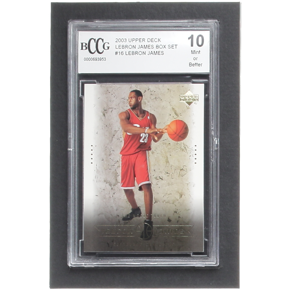 LeBron James 2003 Upper Deck LeBron James Box Set #16 / The Magic Touch ...
