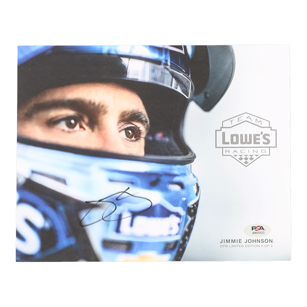 Jimmie Johnson Signed NASCAR 8x10 Photo (PSA) | Pristine Auction