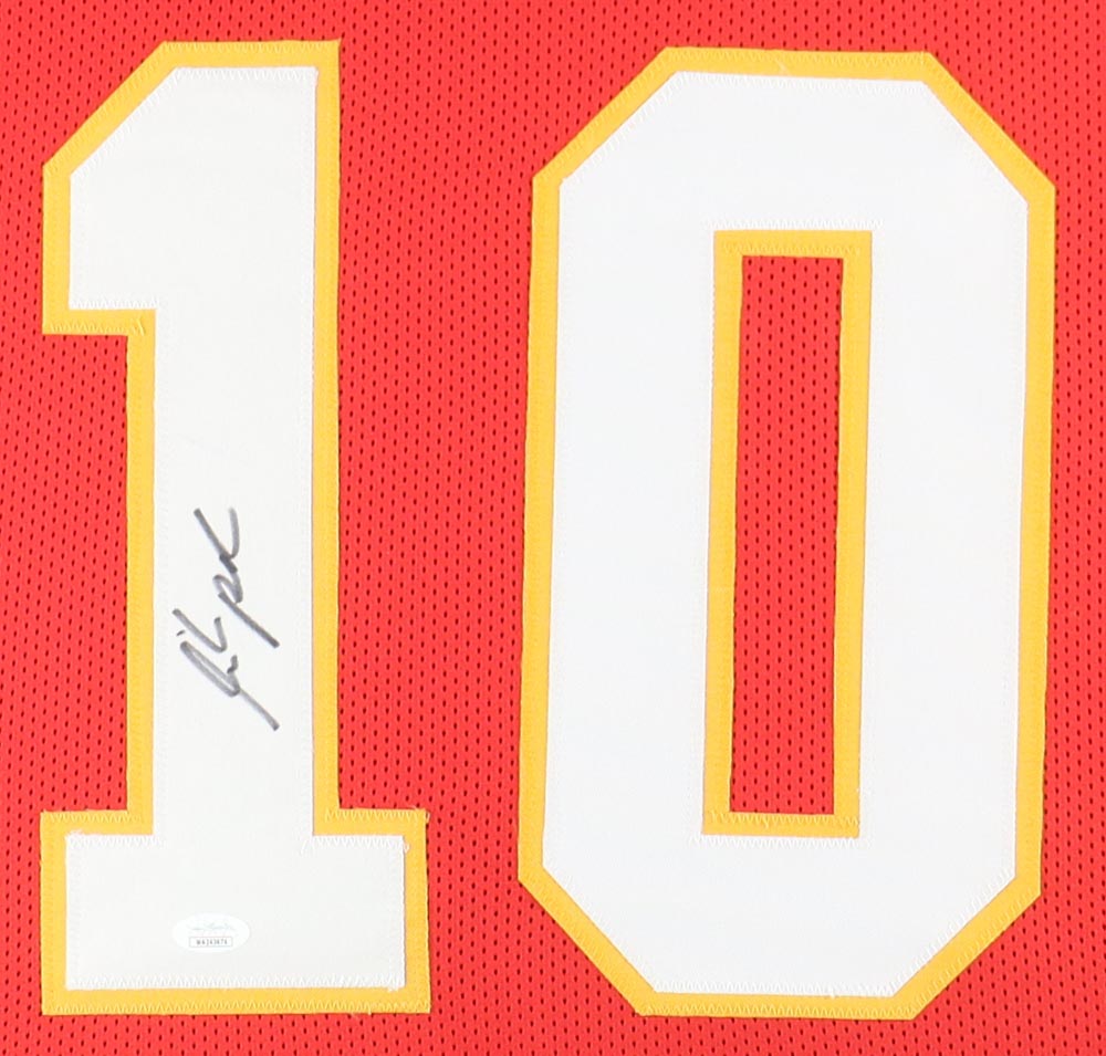 Isiah Pacheco Signed Custom Framed Jersey Display (JSA) | Pristine Auction