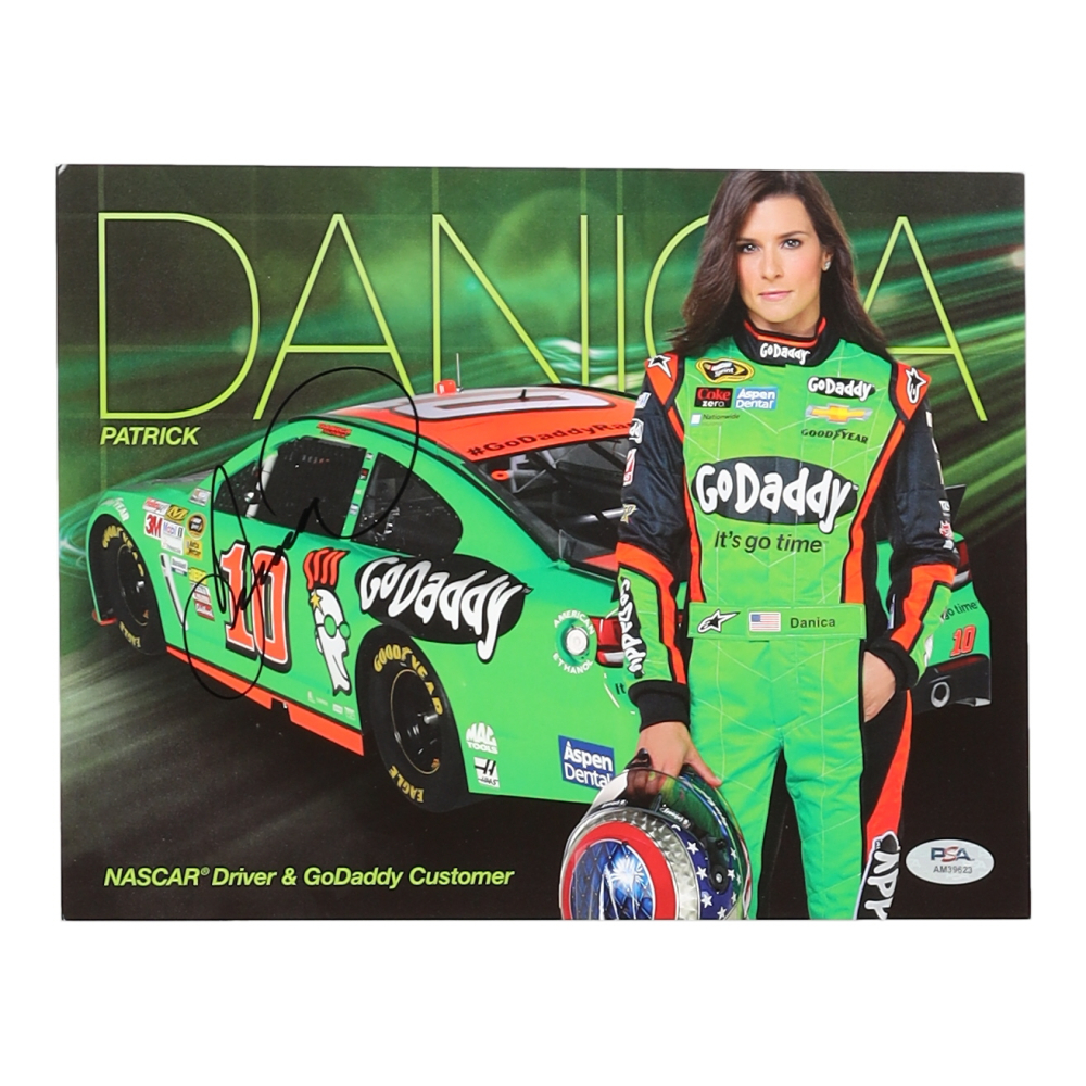 Danica Patrick Signed NASCAR 8x10 Photo (PSA) | Pristine Auction