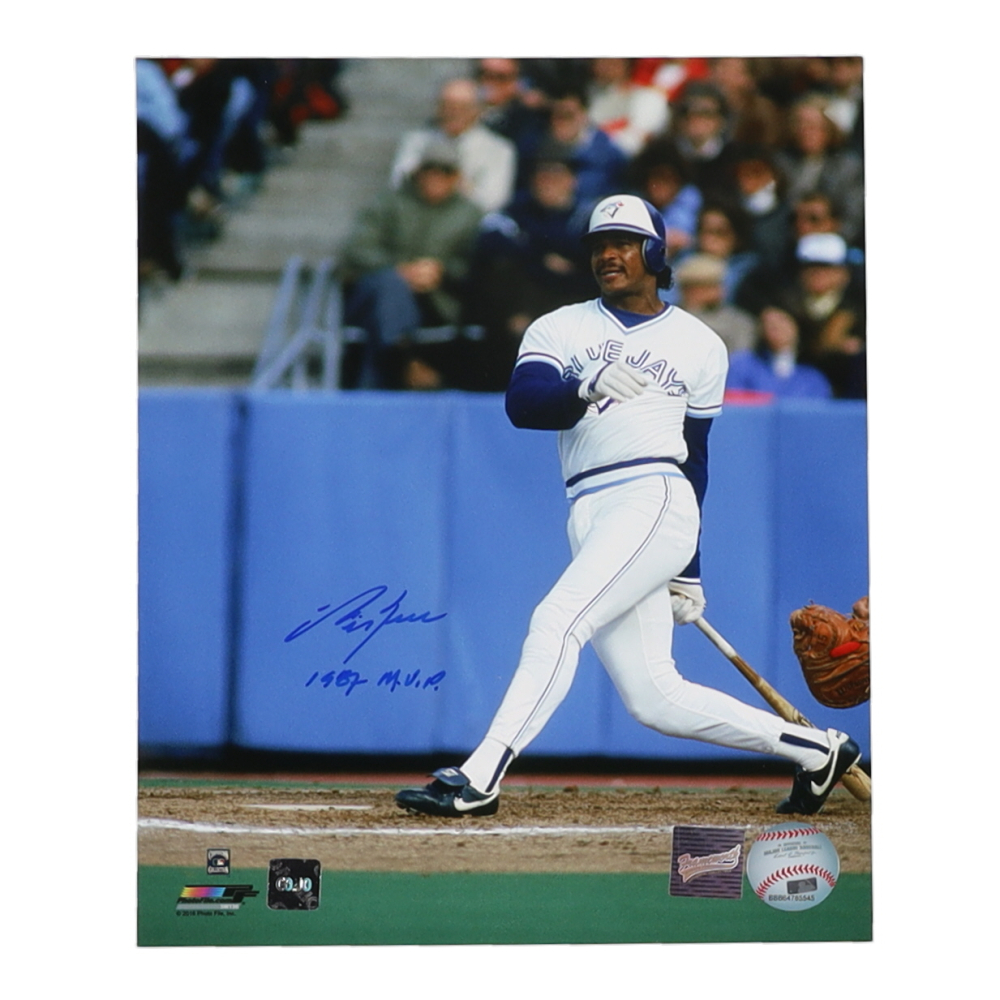 George Bell Signed Blue Jays 8x10 Photo Inscribed "1987 MVP" (COJO ...