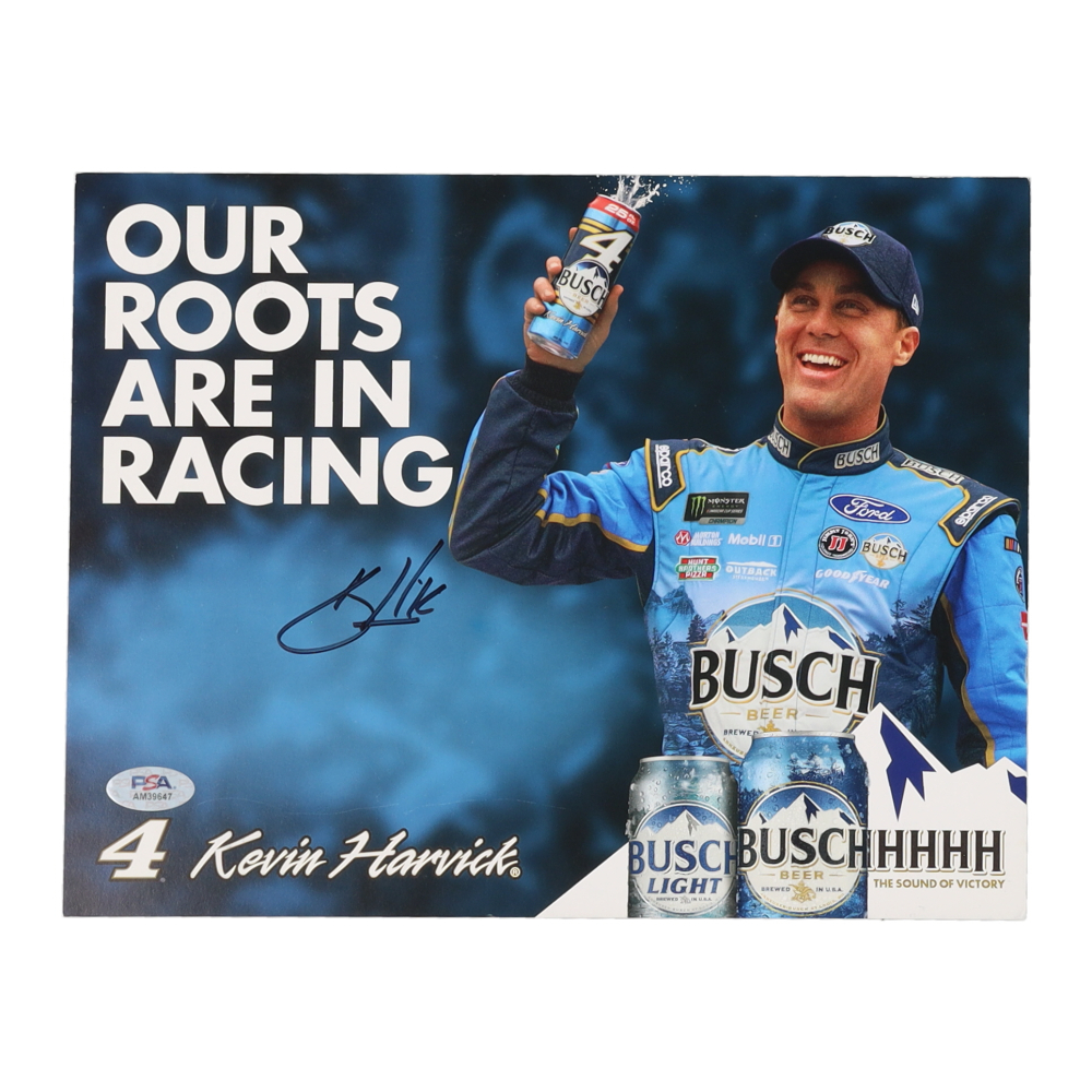Kevin Harvick Signed NASCAR 8x10 Photo (PSA) | Pristine Auction