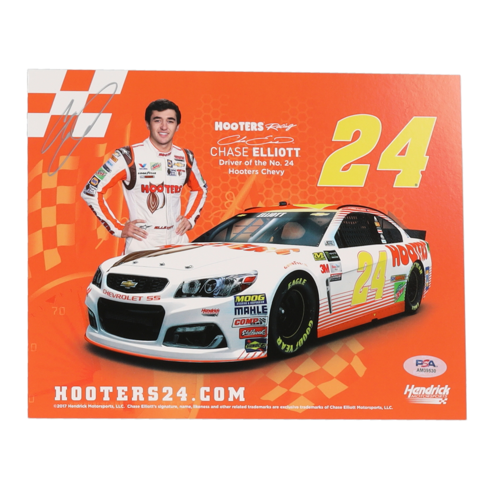Chase Elliott Signed NASCAR 8x10 Photo (PSA) | Pristine Auction