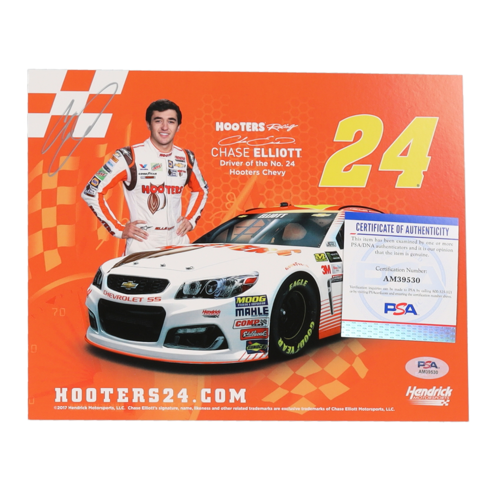 Chase Elliott Signed NASCAR 8x10 Photo (PSA) | Pristine Auction