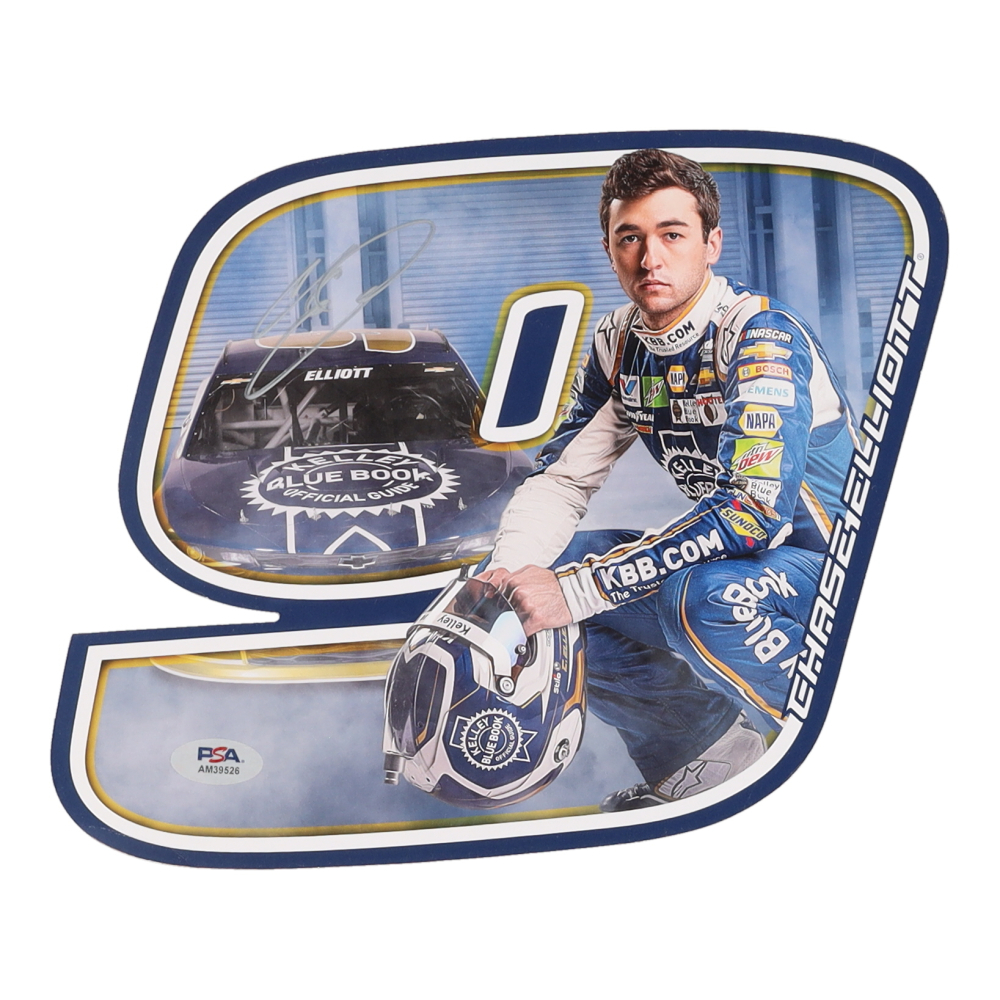 Chase Elliott Signed NASCAR 8x9 Promo Flyer (PSA) | Pristine Auction