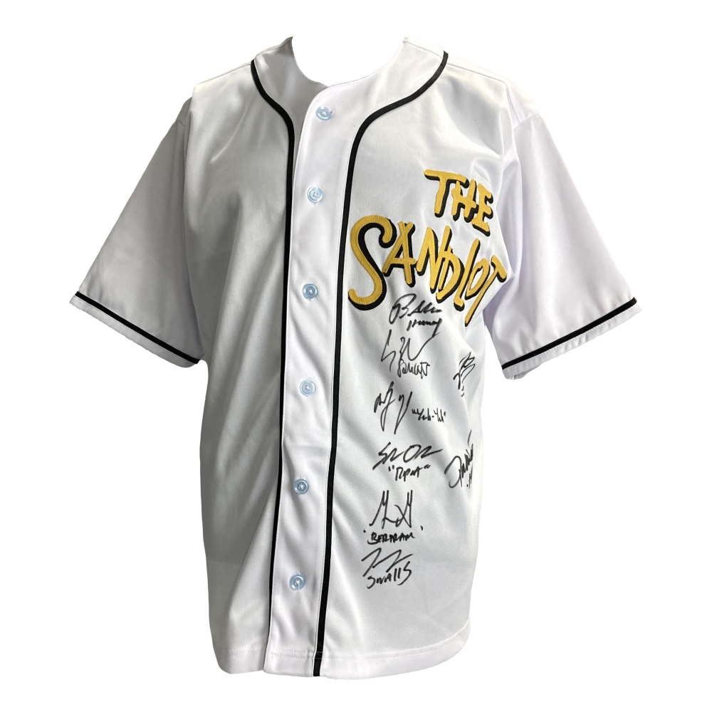 "The Sandlot" Jersey Cast-Signed By (8) with Brandon Adams, Chauncey ...