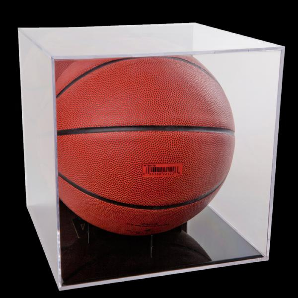 BallQube UV Grandstand Basketball Display Case with Stand | Pristine ...