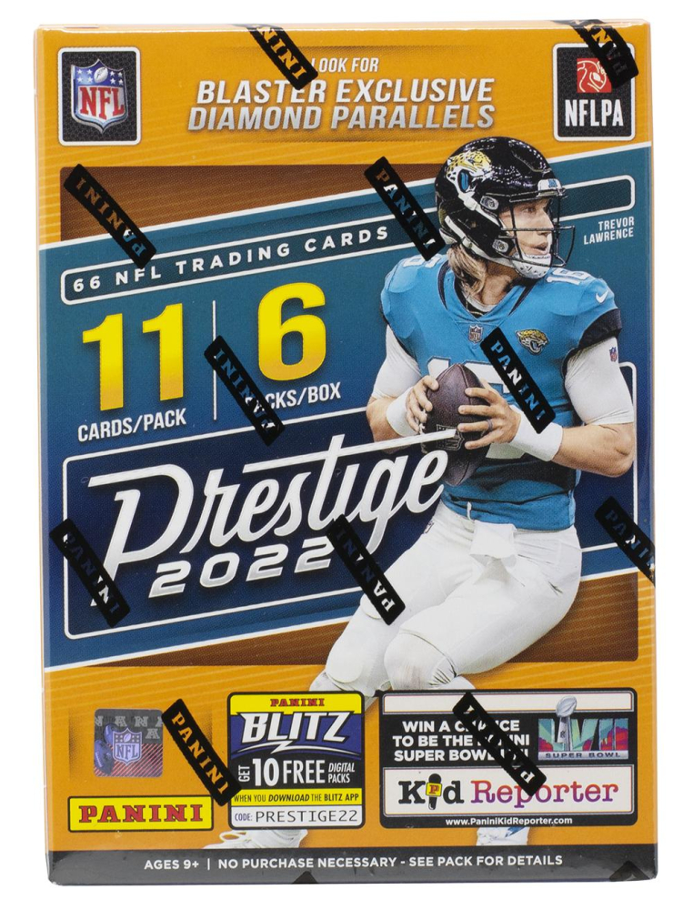 2022 Panini Prestige Football Blaster Box With (6) Packs | Pristine Auction
