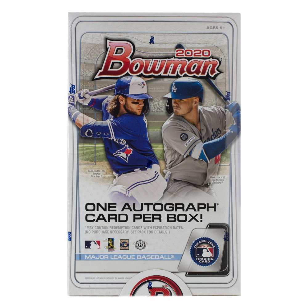 2020 Bowman Baseball Hobby Box with (24) Packs | Pristine Auction