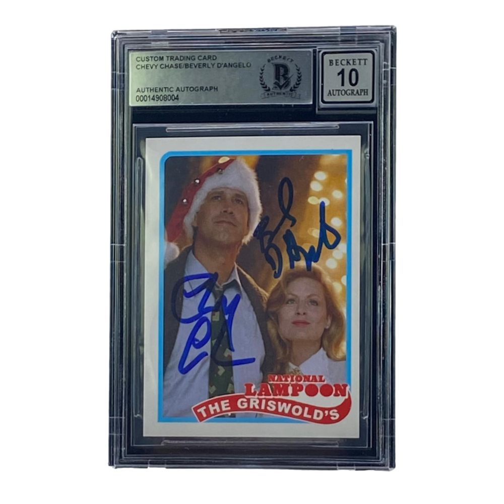Chevy Chase & Beverly D'Angelo Signed "National Lampoon's Vacation ...