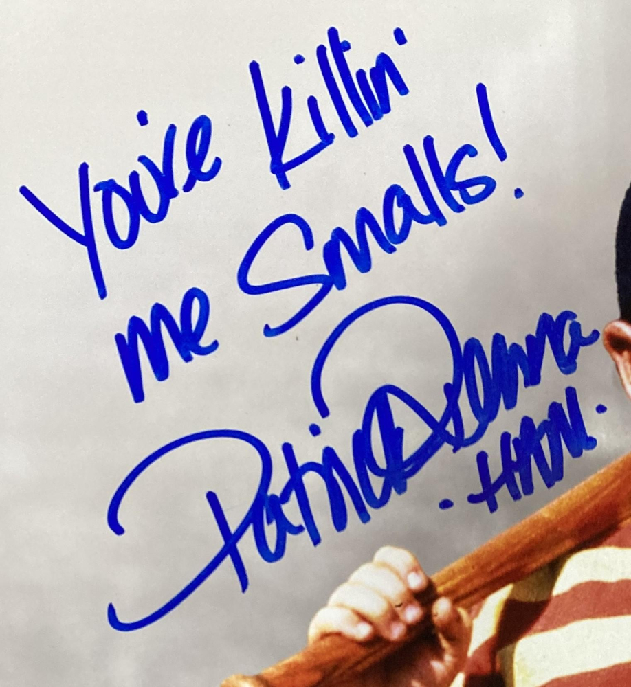 Patrick Renna Signed "The Sandlot" 11x14 Photo Inscribed "You're ...