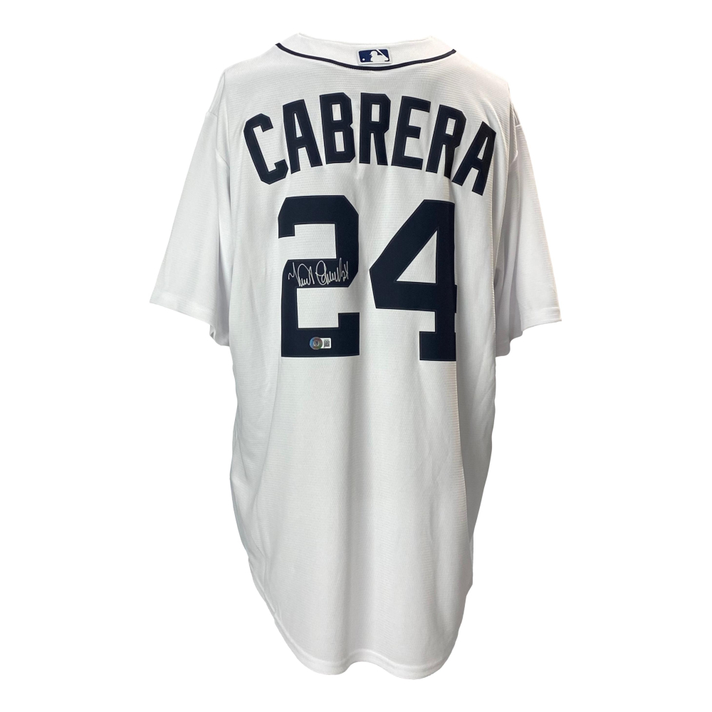 Miguel Cabrera Signed Authentic Nike Tigers Jersey (Beckett) | Pristine ...