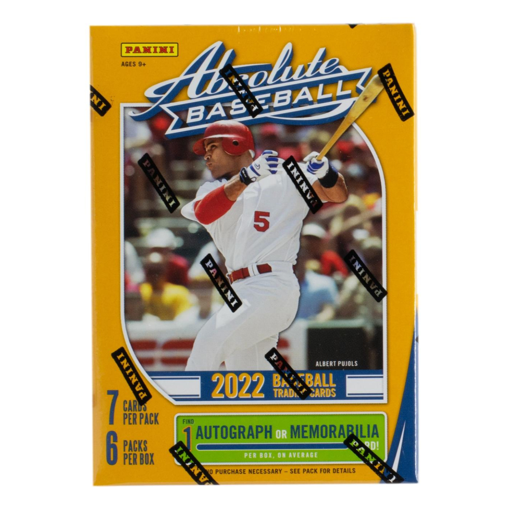 2022 Panini Absolute Baseball Blaster Box With (6) Packs | Pristine Auction