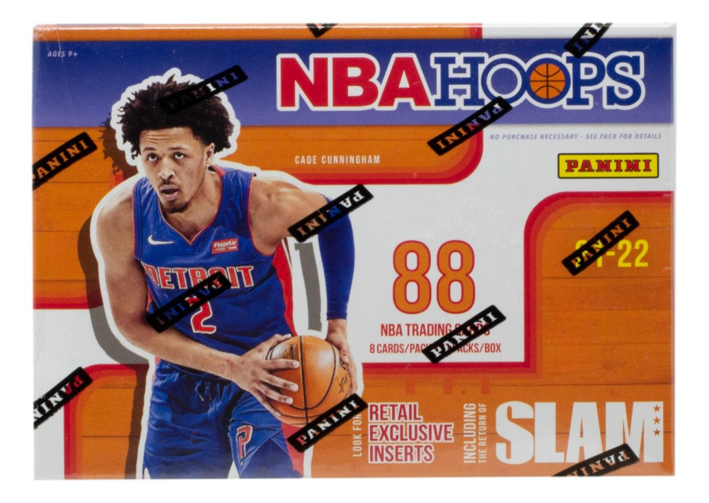 2021-22 Panini NBA Hoops Basketball Blaster Box With (11) Packs ...