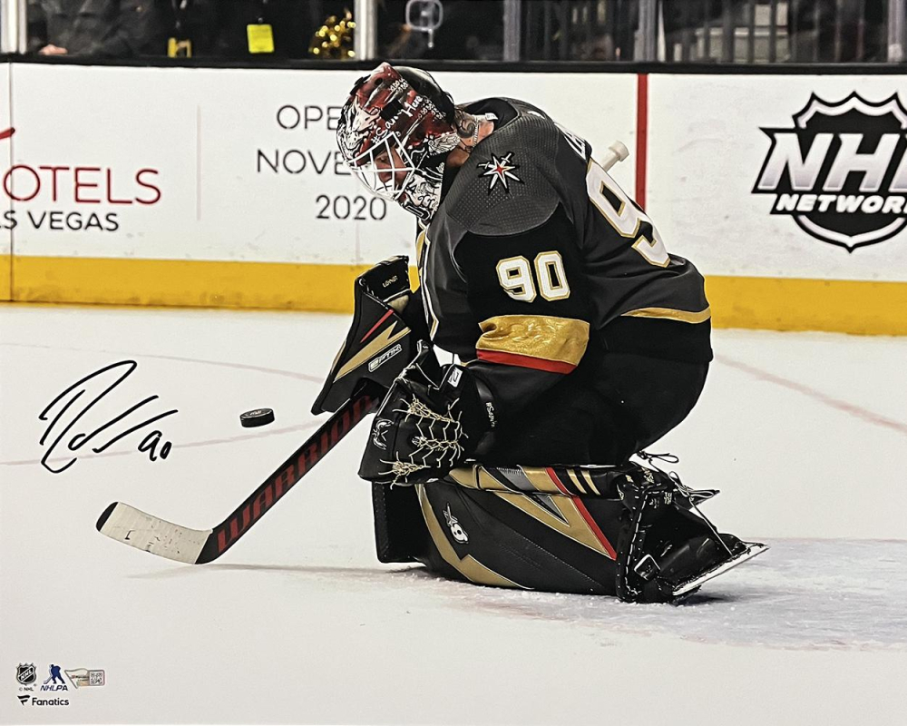 Robin Lehner Signed Golden Knights 16x20 Photo (Fanatics) | Pristine ...