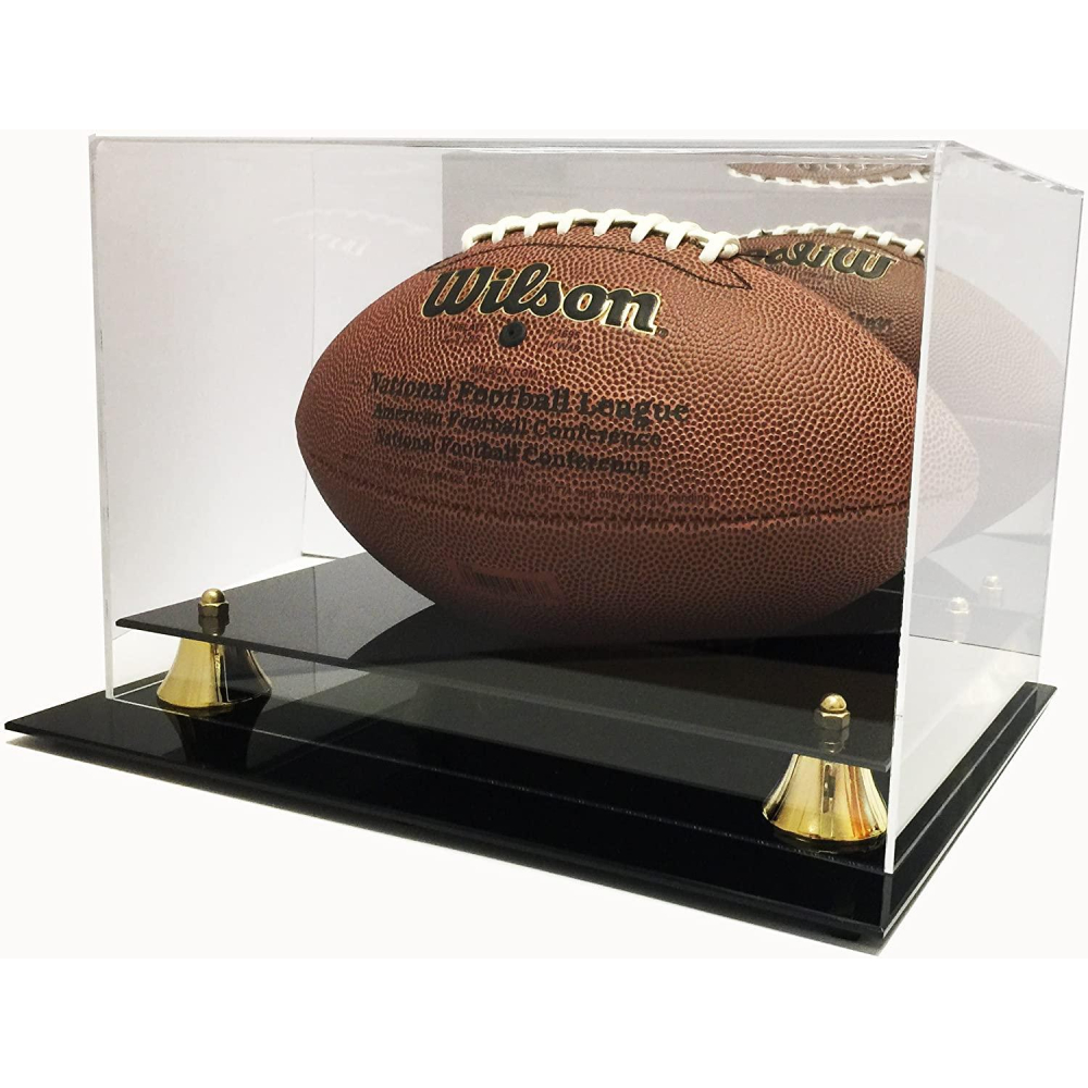 SaftGard Supplies Acrylic Football Display Case | Pristine Auction