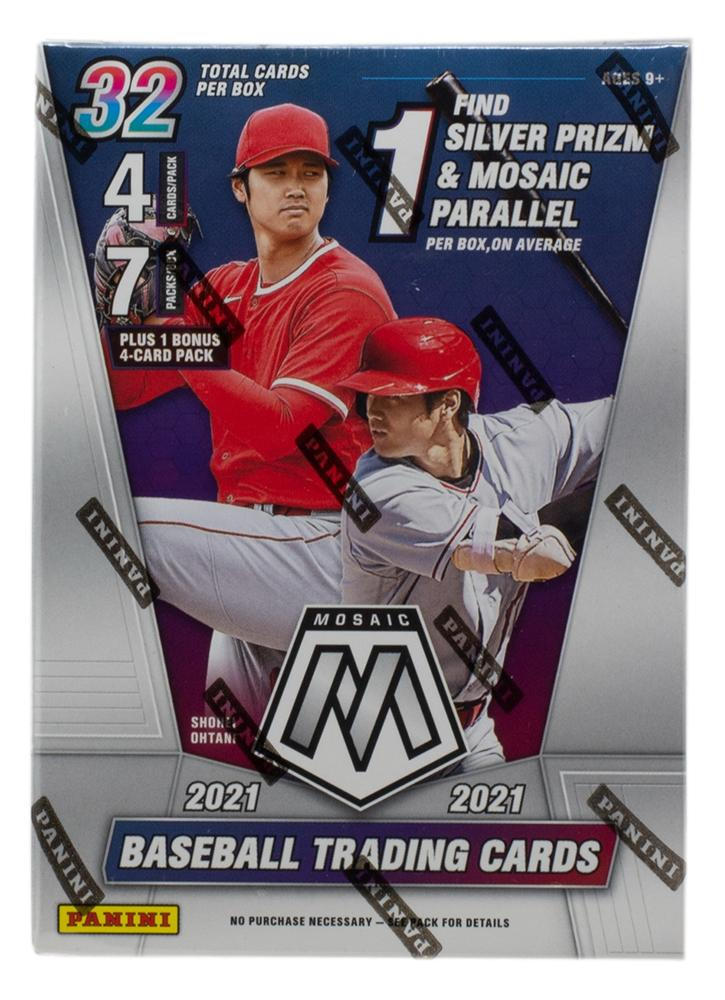 2021 Panini Baseball Mosaic Blaster Box with (7) Packs | Pristine Auction