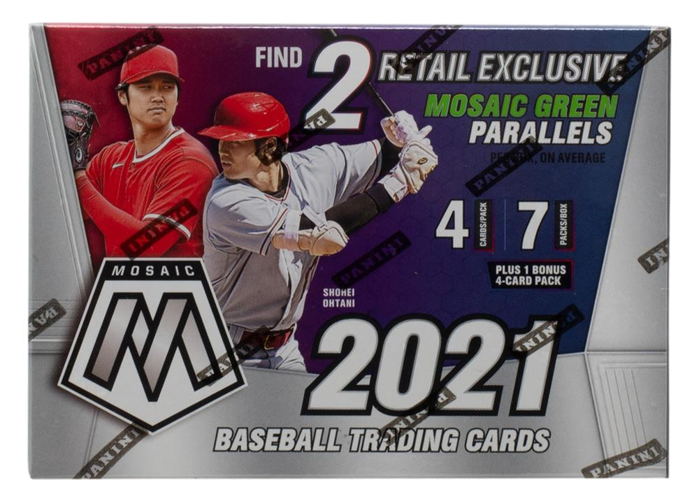 2021 Panini Baseball Mosaic Blaster Box with (7) Packs | Pristine Auction