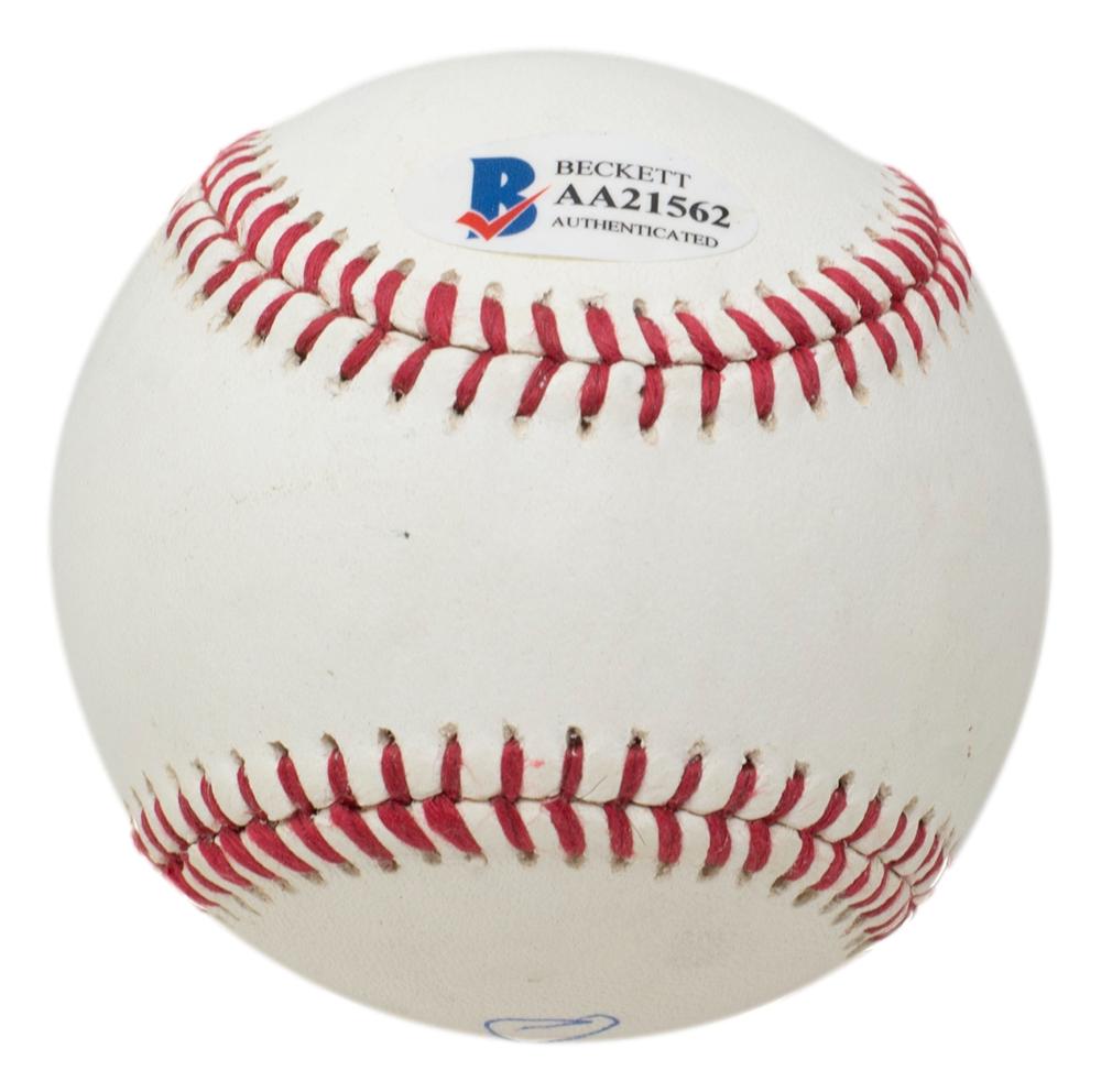 Ted "Double Duty" Radcliffe Signed Baseball (Beckett) | Pristine Auction