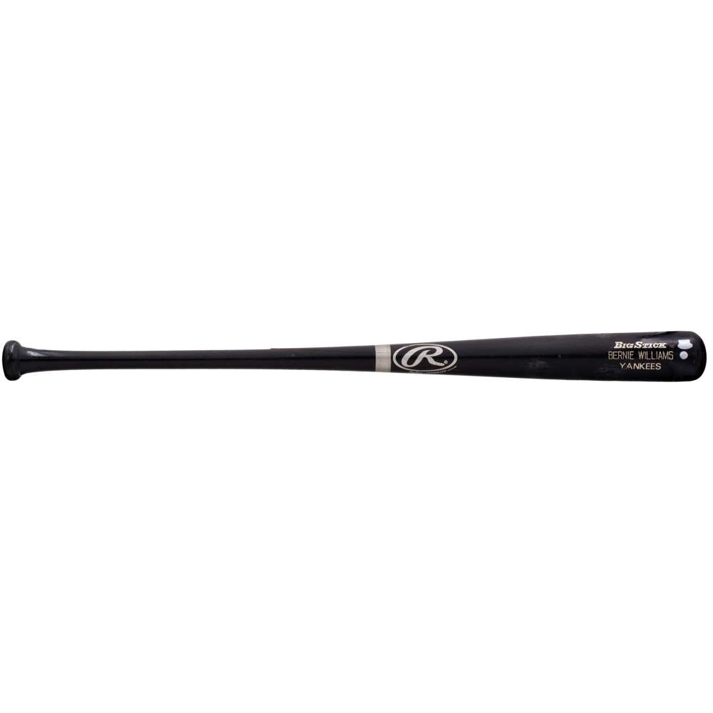 Bernie Williams Game-Used Rawlings Baseball Bat (Steiner) | Pristine ...