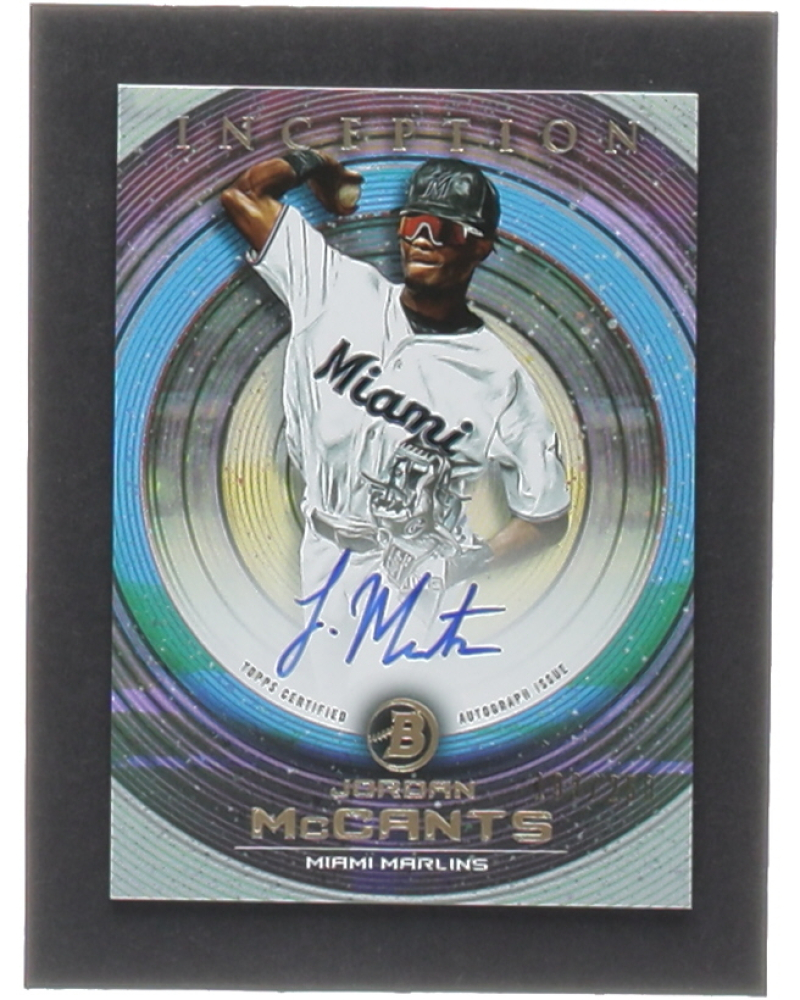 Jordan McCants 2022 Bowman Inception Autographs #PAJMC RC #193/250 ...