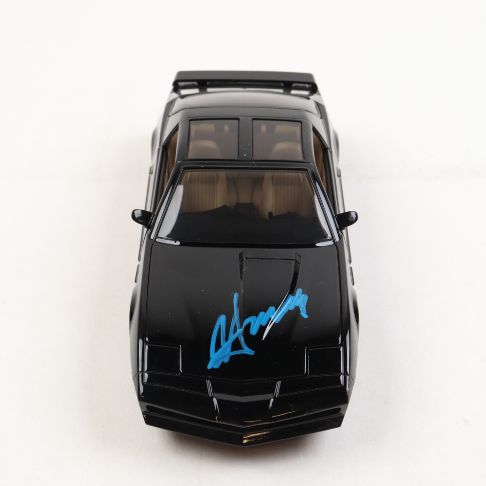 David Hasselhoff Signed "Knight Rider" 1:24 Diecast Car (Beckett ...