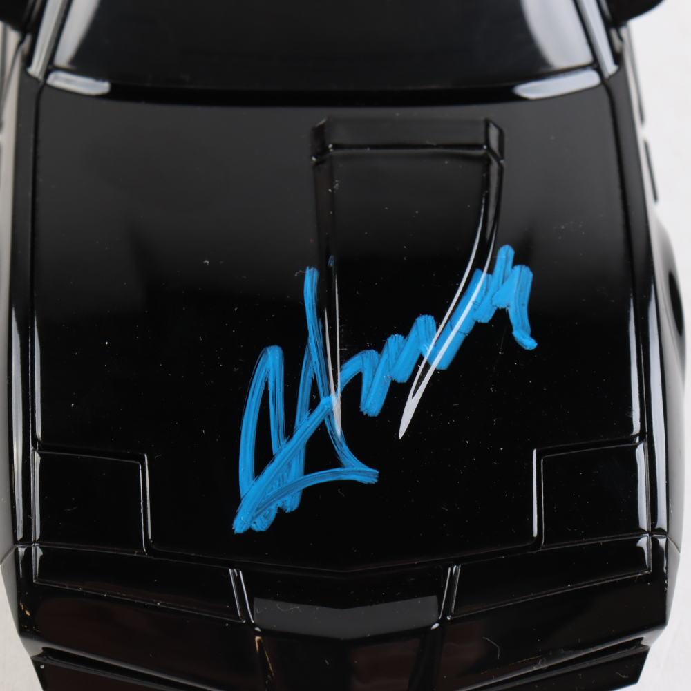 David Hasselhoff Signed "Knight Rider" 1:24 Diecast Car (Beckett ...