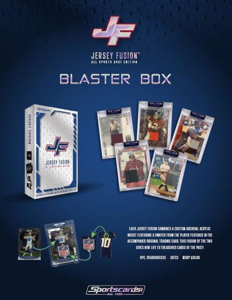 2021 Jersey Fusion All Sports Blaster Case | Pristine Auction