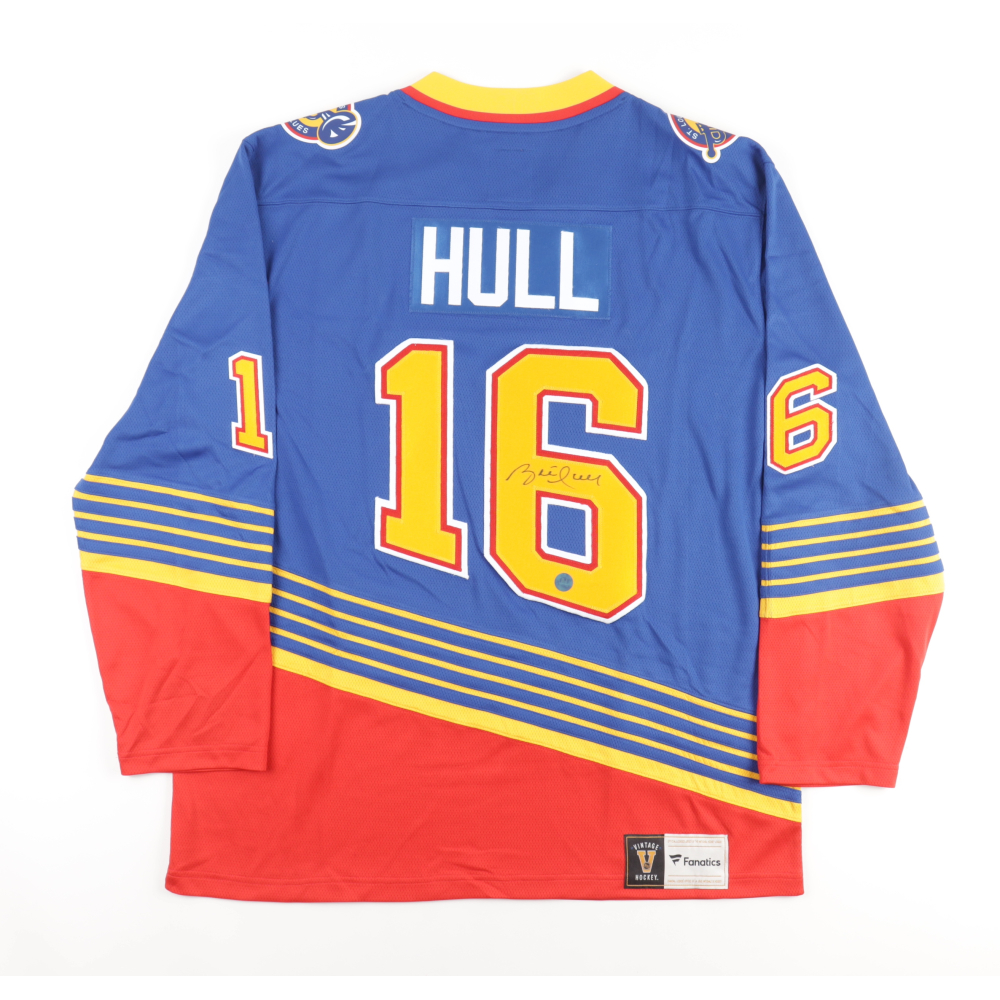 Brett Hull Signed Blues Jersey (AJ's) | Pristine Auction