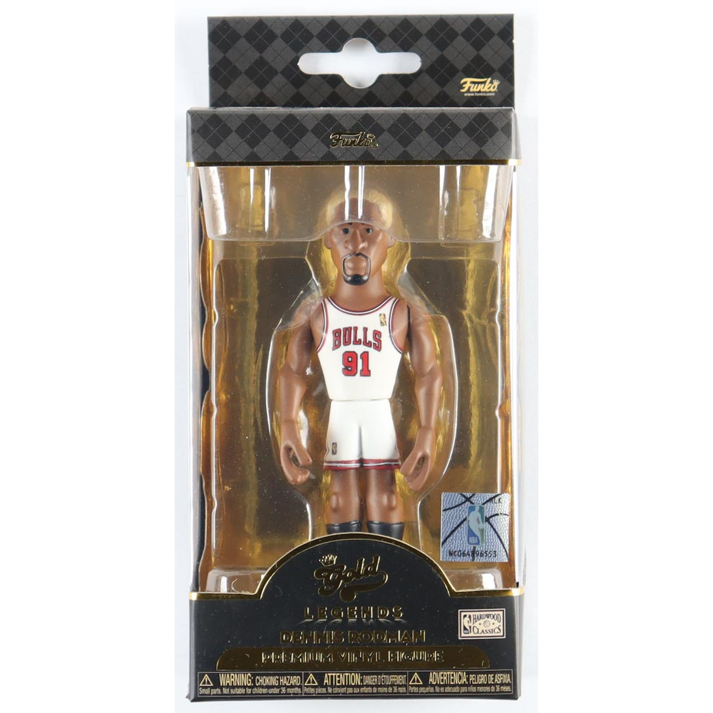 Dennis Rodman Funko Gold Legends Premium Vinyl Figure | Pristine Auction