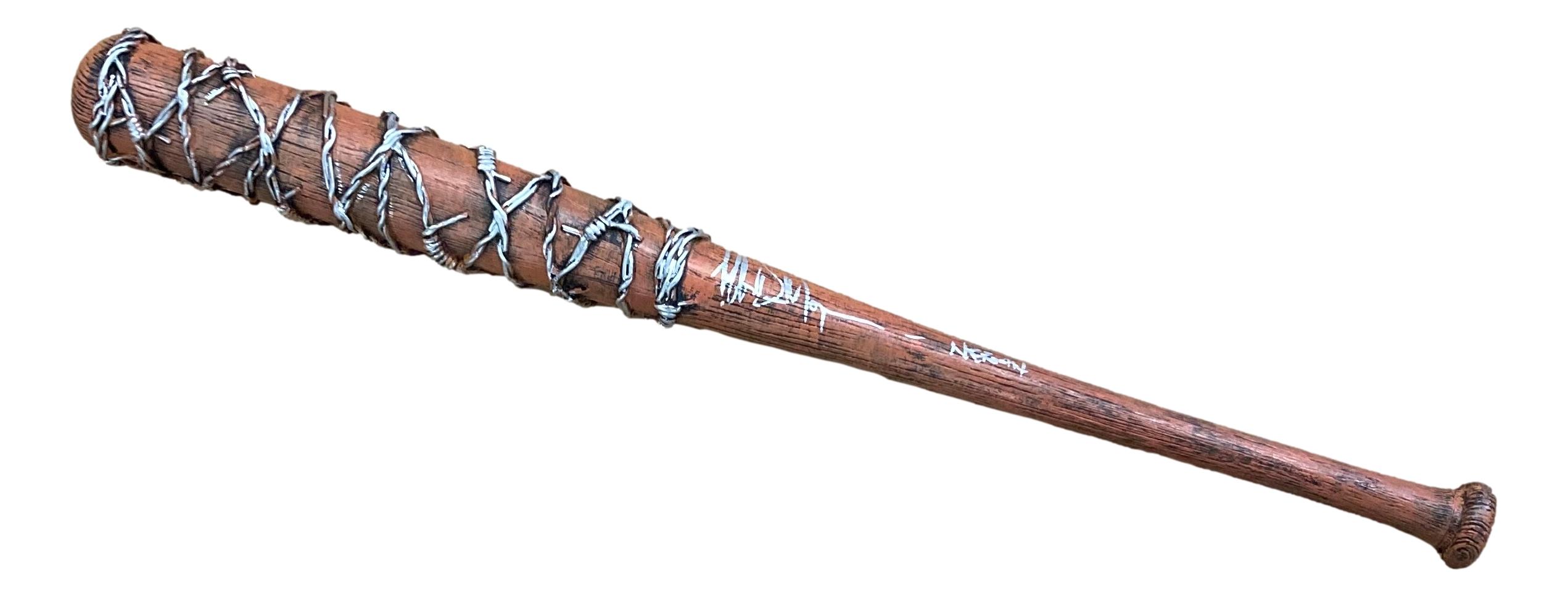 Jeffrey Dean Morgan Signed Replica Lucille Bat Inscribed "Negan" (JSA ...