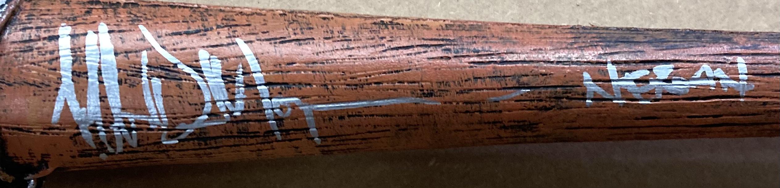 Jeffrey Dean Morgan Signed Replica Lucille Bat Inscribed "Negan" (JSA ...