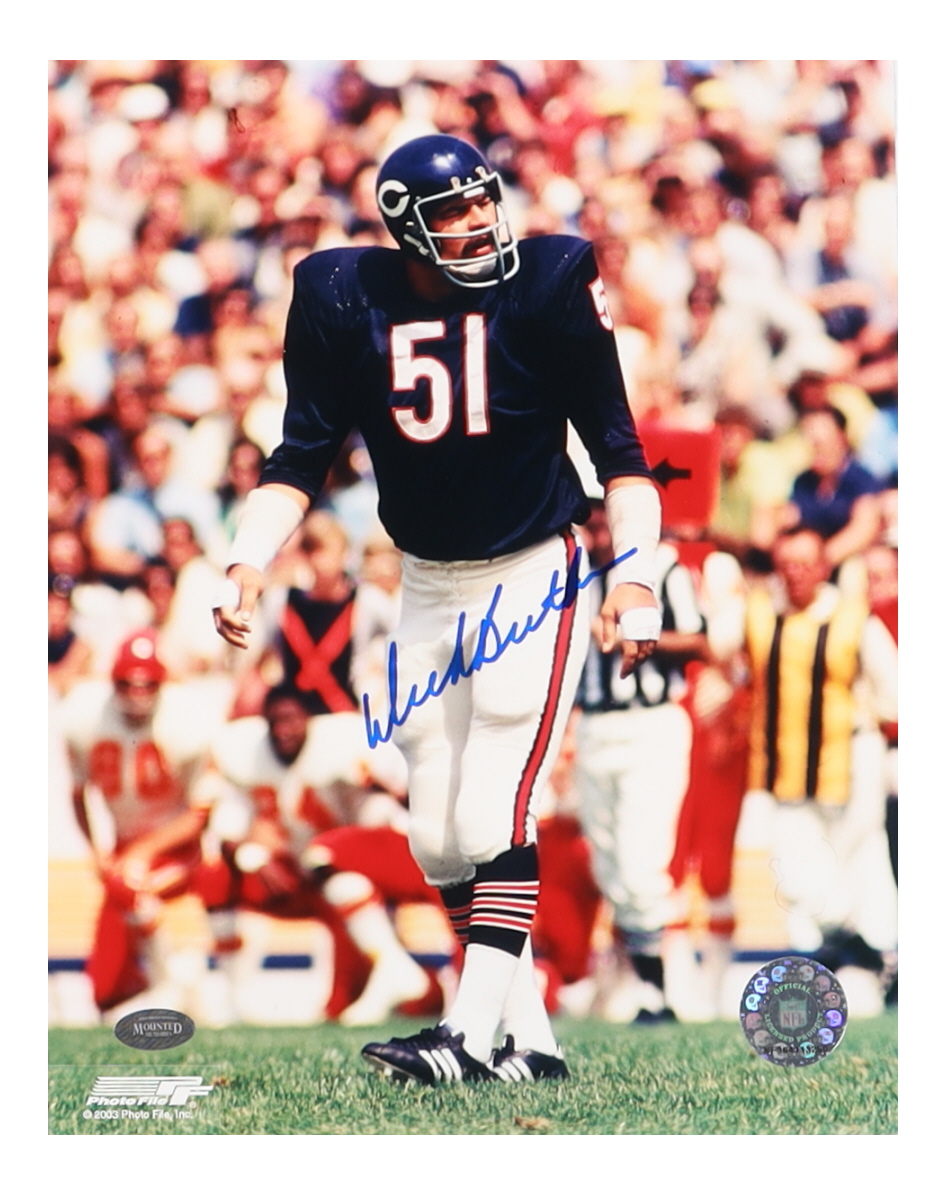 Dick Butkus Signed Bears 8x10 Photo (Mounted Memories) | Pristine Auction