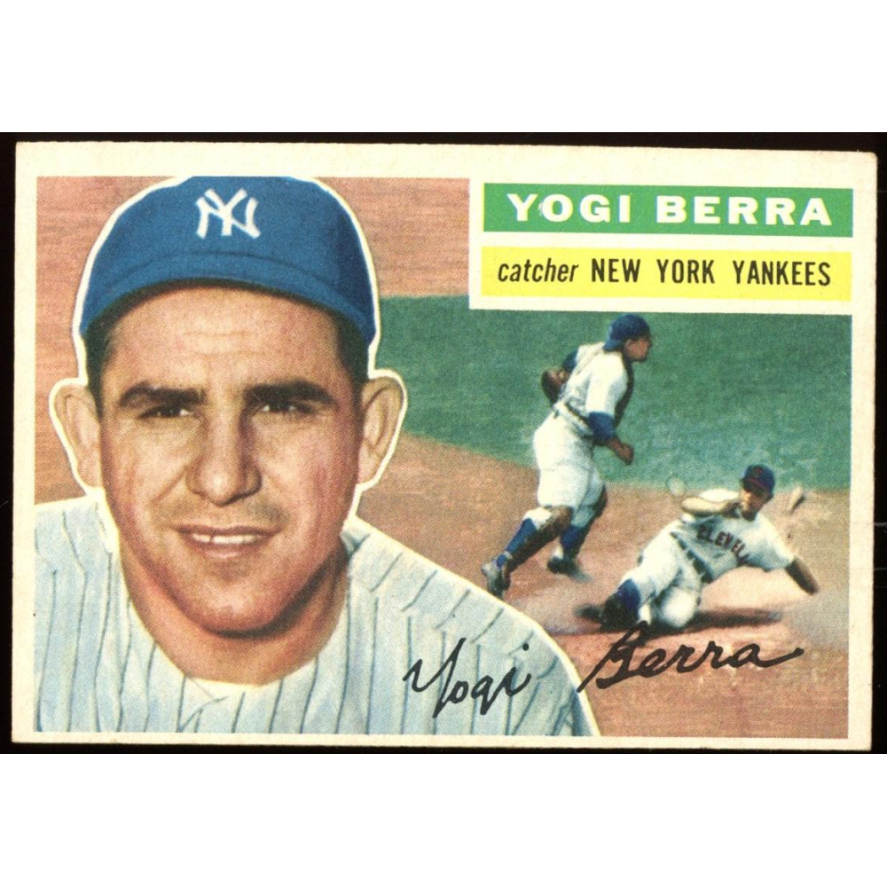 Yogi Berra 1956 Topps #110 | Pristine Auction