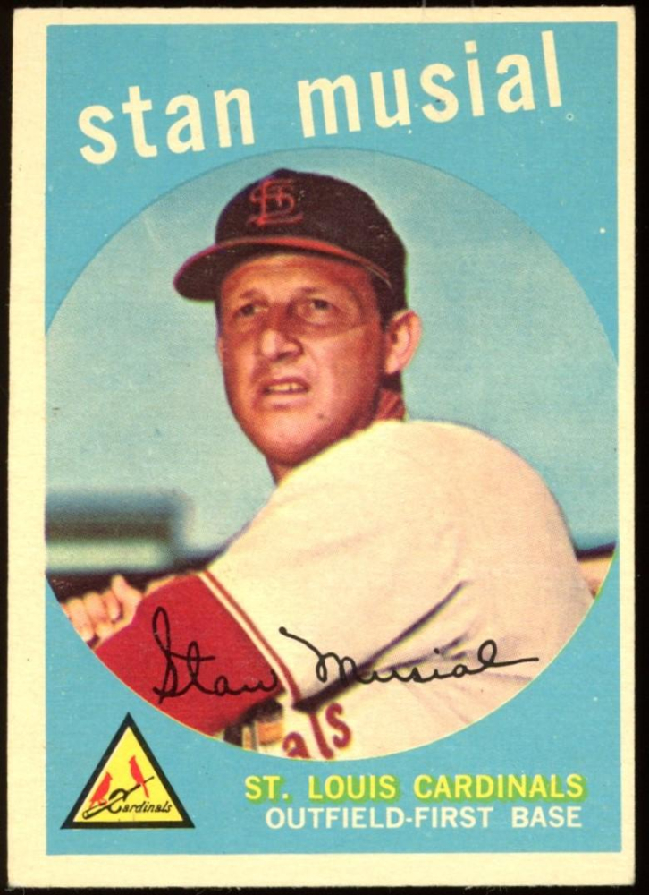 Stan Musial 1959 Topps #150 | Pristine Auction
