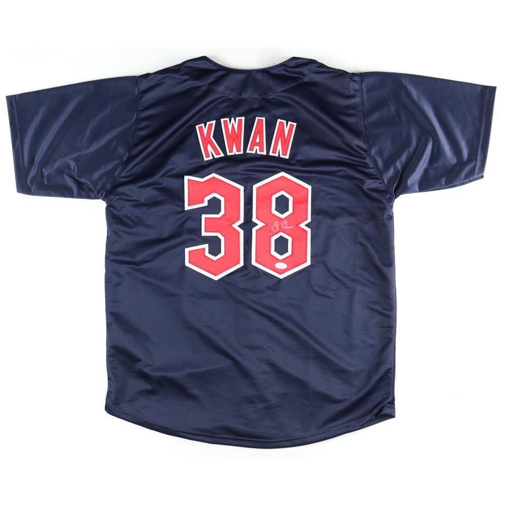 Steven Kwan Signed Jersey (JSA) | Pristine Auction