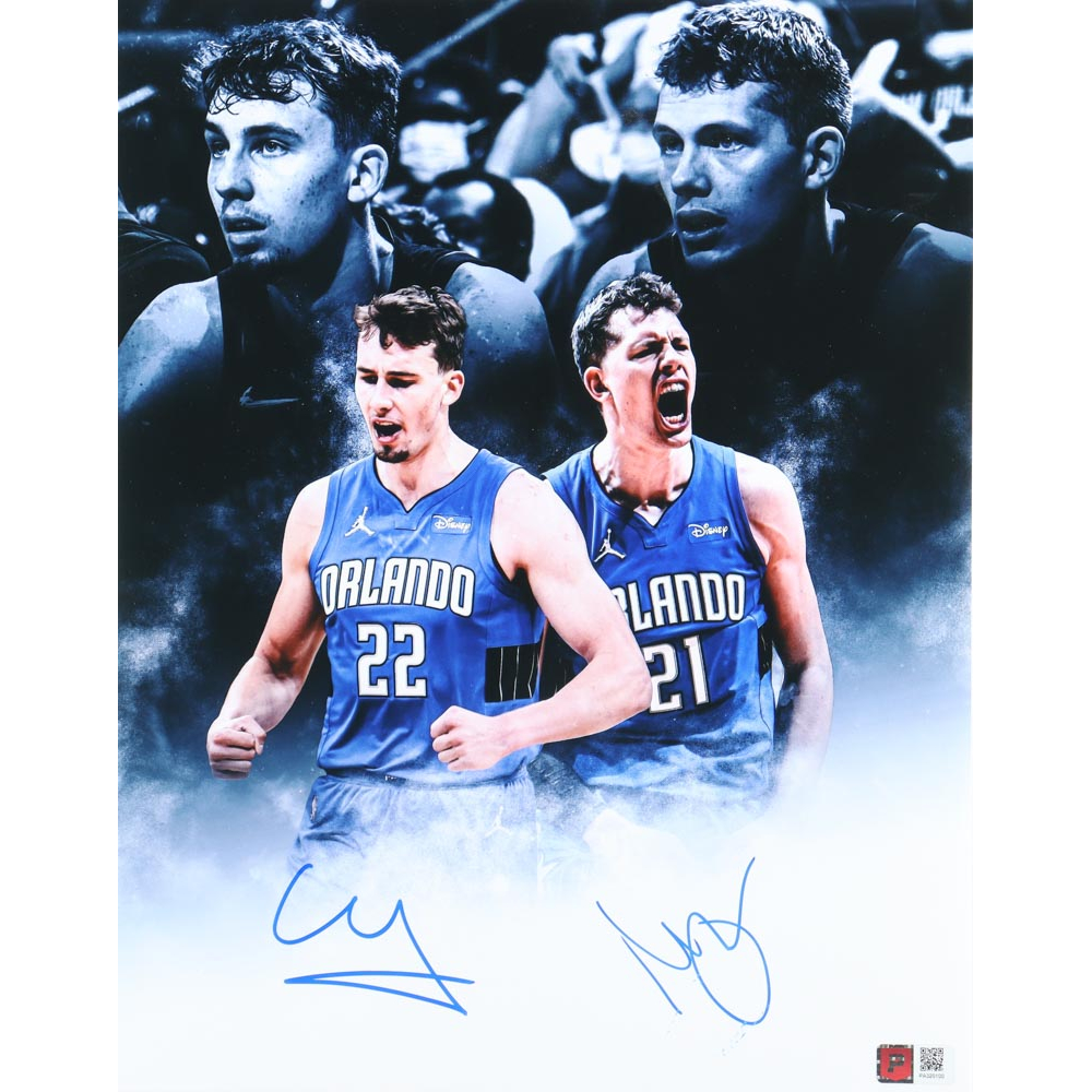 Moritz Wagner & Franz Wagner Signed Magic 11x14 Photo (PA) | Pristine ...