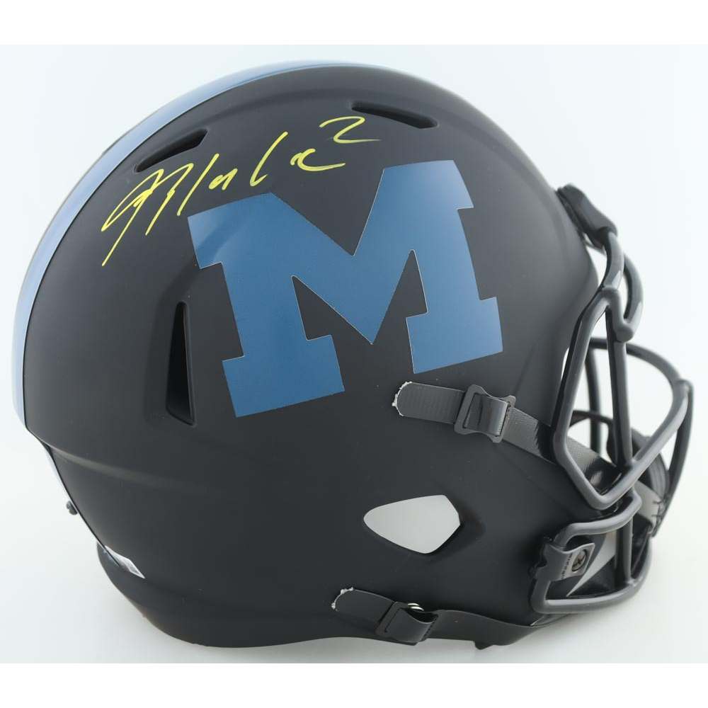 Blake Corum Signed Michigan Wolverines Full-Size Eclipse Alternate ...