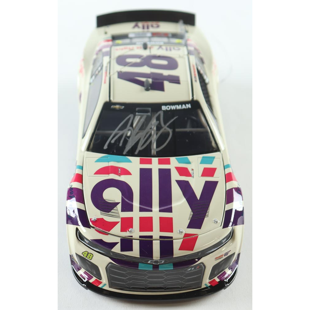 Alex Bowman Signed 2022 NASCAR #48 Ally - 1:24 Premium Action Diecast ...