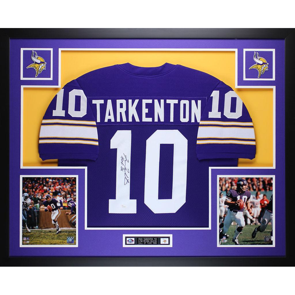 Fran Tarkenton Signed Jersey Inscribed "HOF 86" (JSA) | Pristine Auction