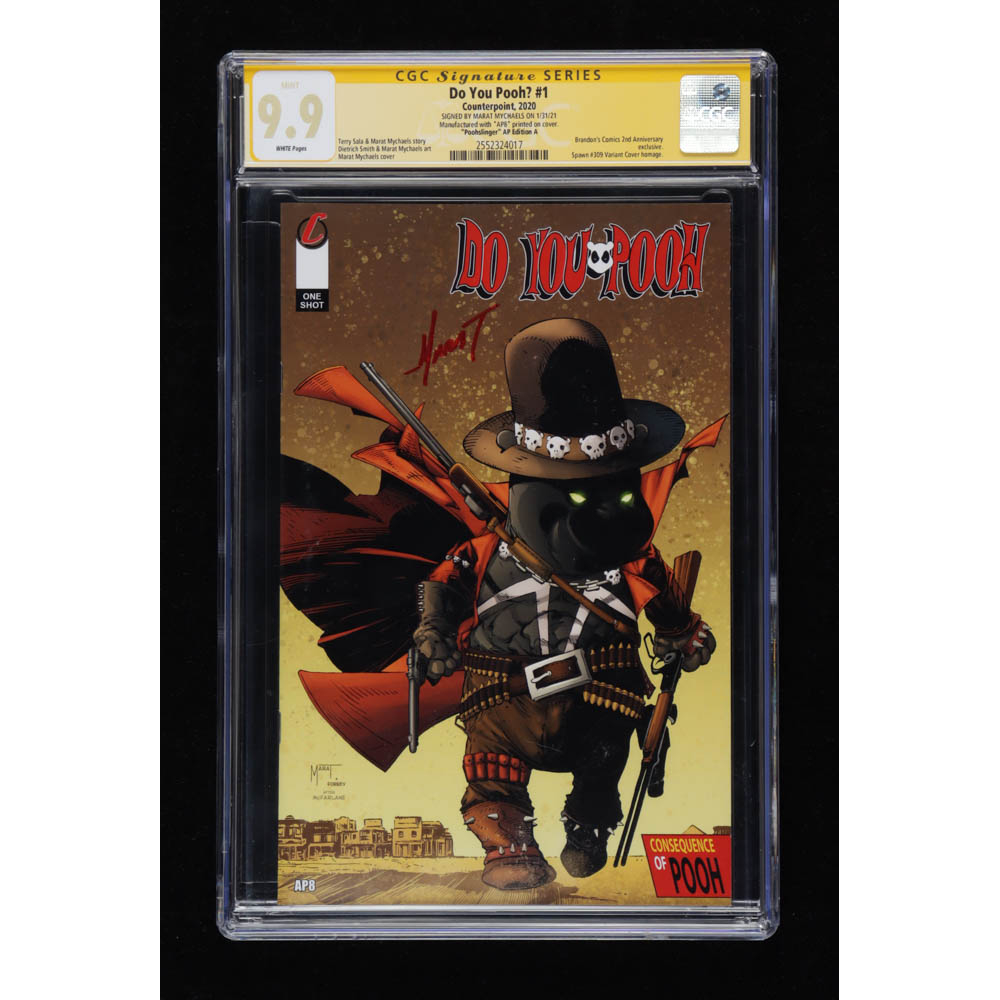 Marat Mychaels Signed 2020 "Do You Pooh?" #1 Counterpoint Comic Book ...