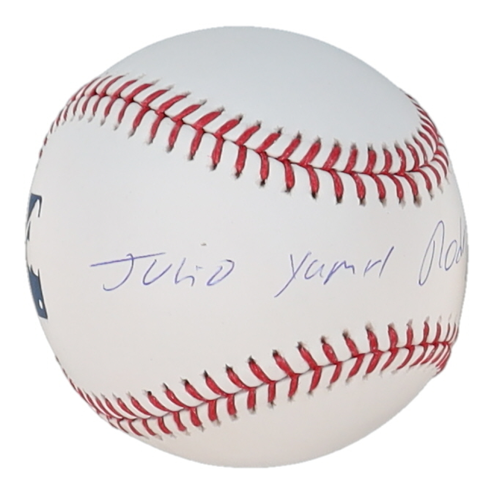 Julio Rodriguez Signed OML Baseball with Rare Full Name Signature (JSA ...