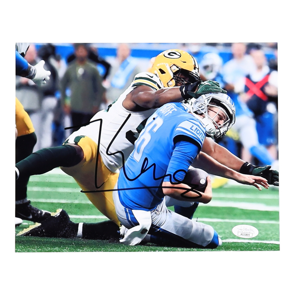 Kingsley Enagbare Signed Packers 8x10 Photo (JSA) | Pristine Auction