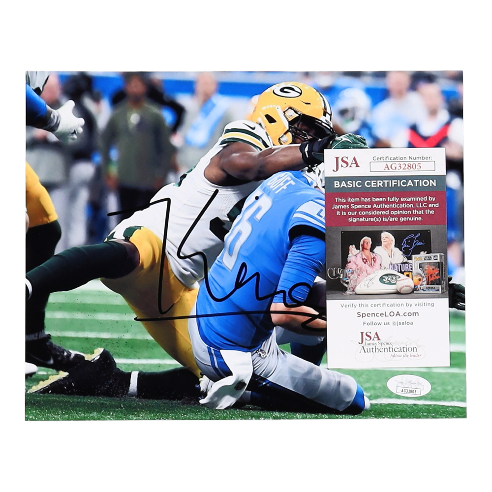 Kingsley Enagbare Signed Packers 8x10 Photo (JSA) | Pristine Auction